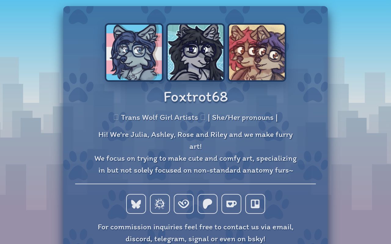 Foxtrot's Terms Of Service & Links
